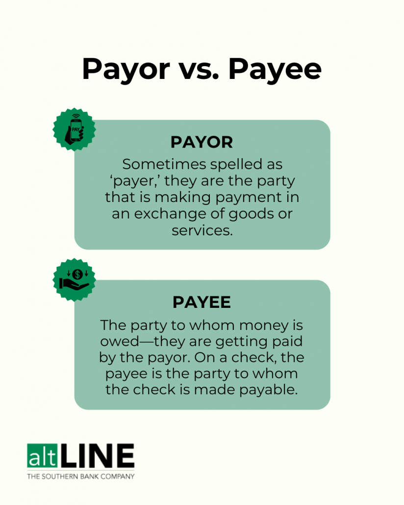 The Difference Between Payor vs. Payee in Accounting | altLINE