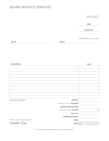 Bill of Lading vs. Invoice - What's the Difference? | altLINE