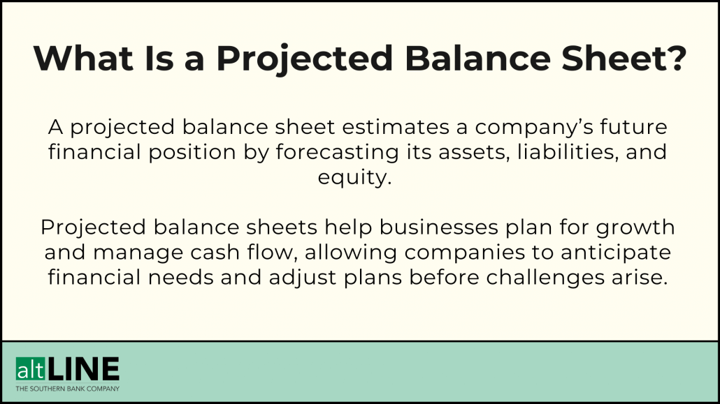 How to Make a Projected Balance Sheet: Step-by-Step | altLINE